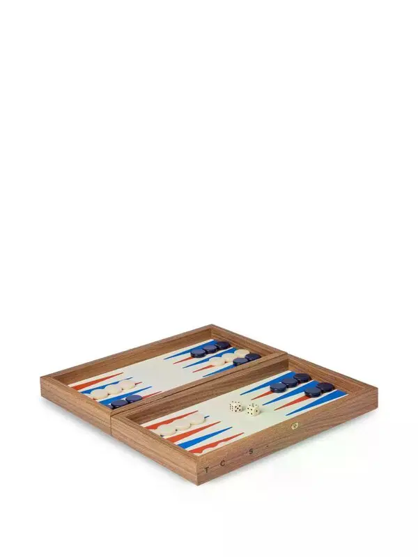 THE CONRAN SHOP Milos Wood Backgammon Set