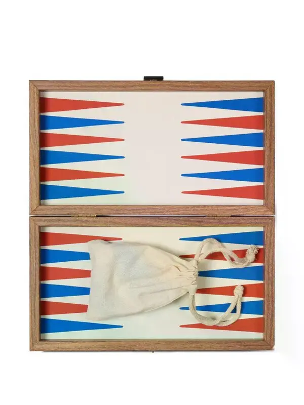 THE CONRAN SHOP Milos Wood Backgammon Set