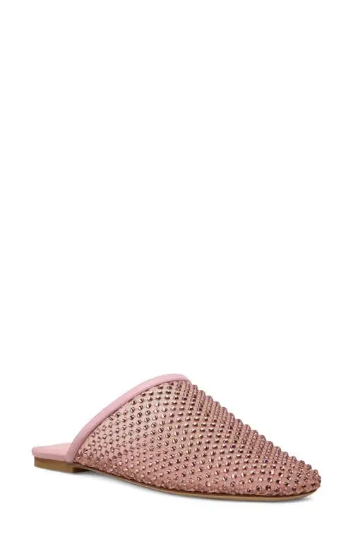 STUART WEITZMAN Bareitall Mesh Mule - Pink Marshmallow