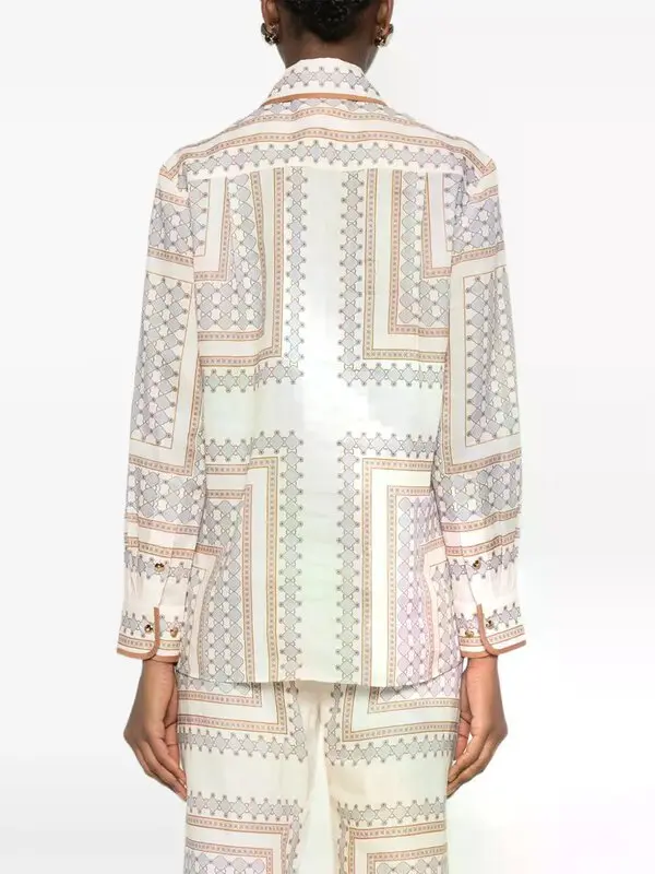 Zimmermann Patterned Shirt - Neutrals