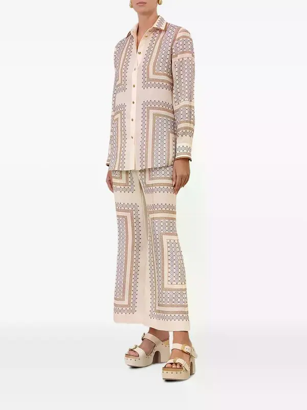 Zimmermann Patterned Shirt - Neutrals