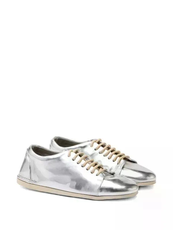 Marsèll Metallic Lace-up Sneakers