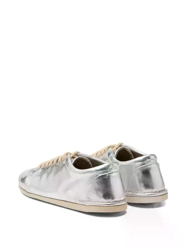 Marsèll Metallic Lace-up Sneakers