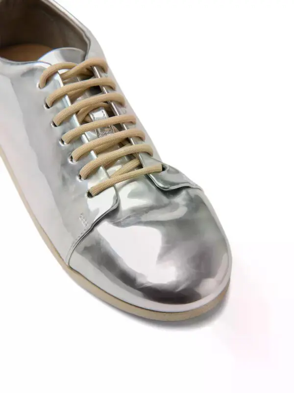 Marsèll Metallic Lace-up Sneakers