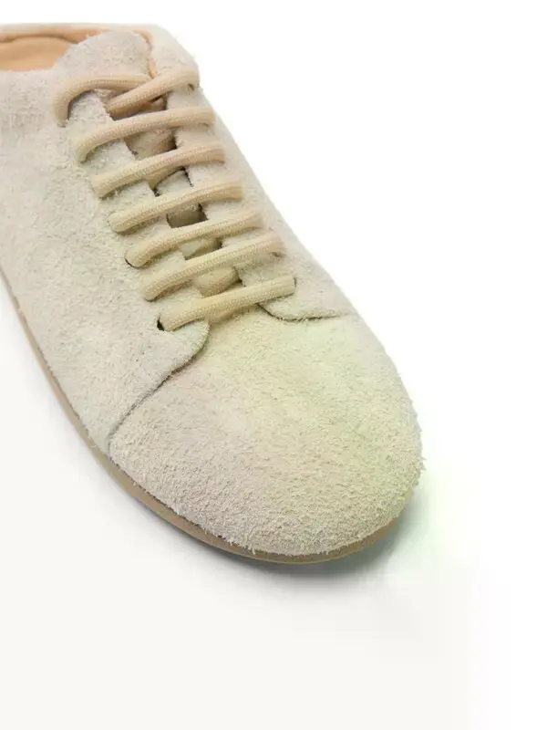 Marsèll Lace-up Flat Mules - Neutrals
