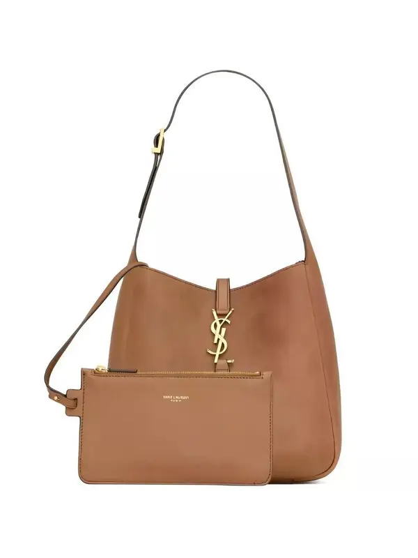 Saint Laurent Small Le 5 À 7 Shoulder Bag - Neutrals