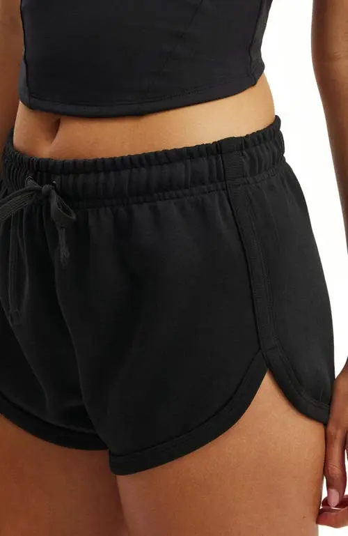 BODY Active Summer Fleece Volley Short - Black
