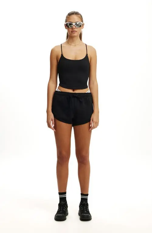 BODY Active Summer Fleece Volley Short - Black