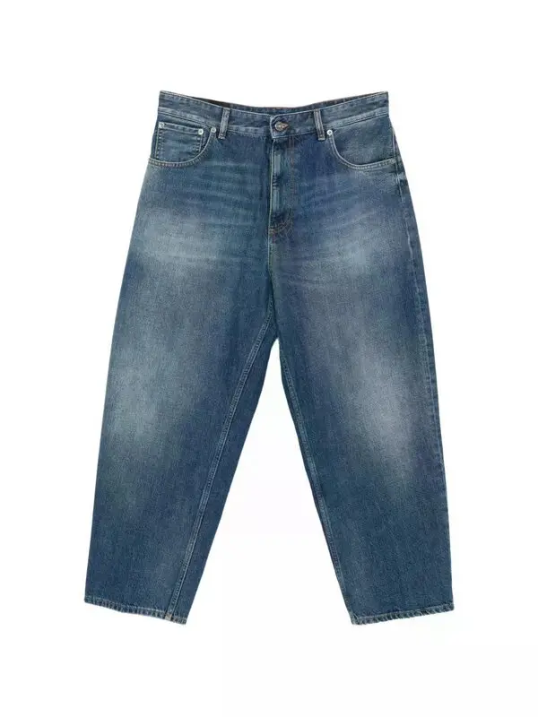 DONDUP Anthony Five-pockets Faded Jeans - Blue
