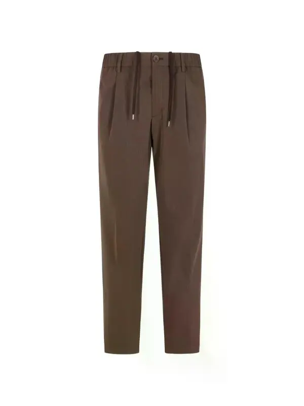 Herno Drawstring Textured Trousers
