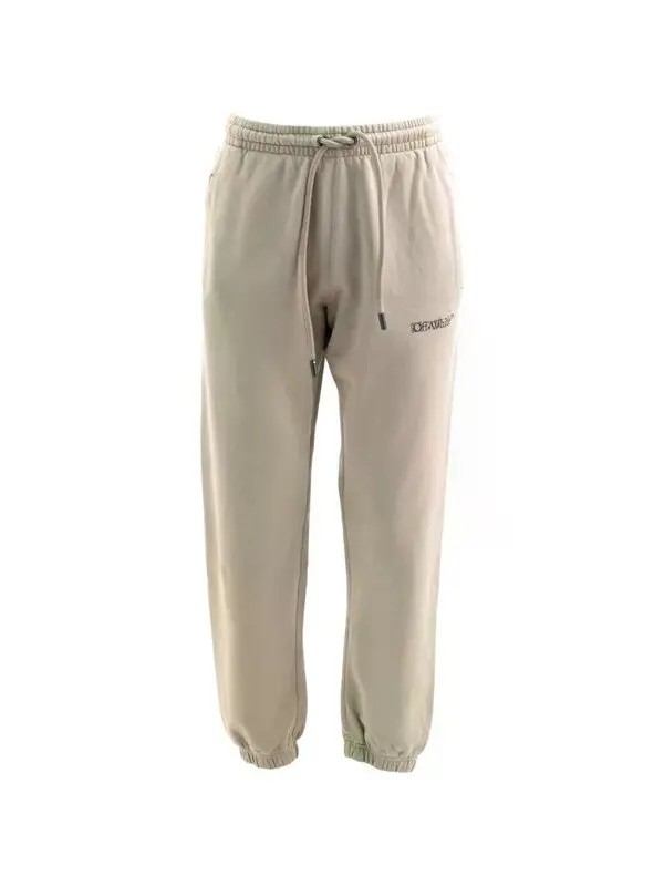 Off-White Drawstring Sweatpants - Neutrals