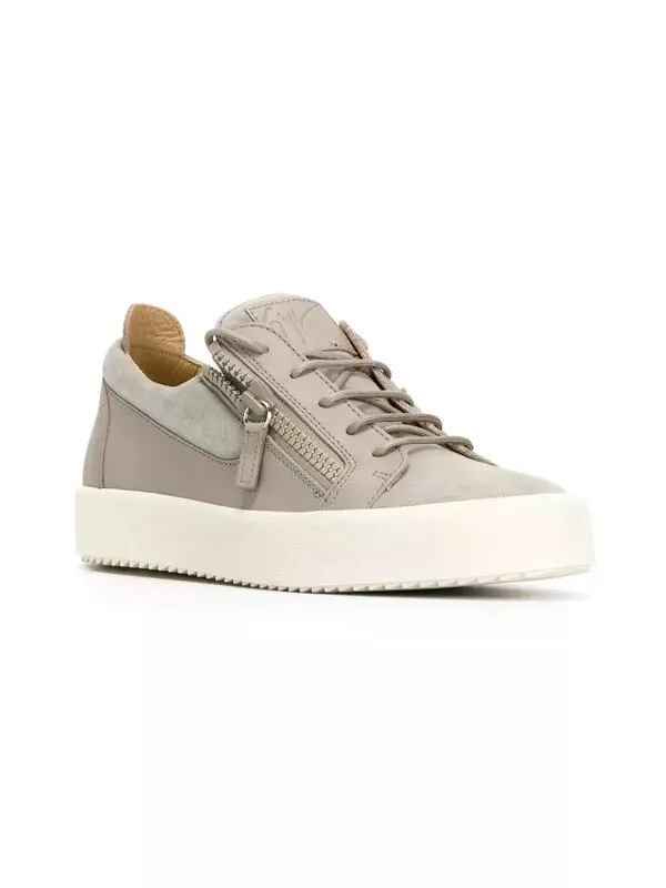 GIUSEPPE ZANOTTI Frankie Low-top Sneakers - Grey