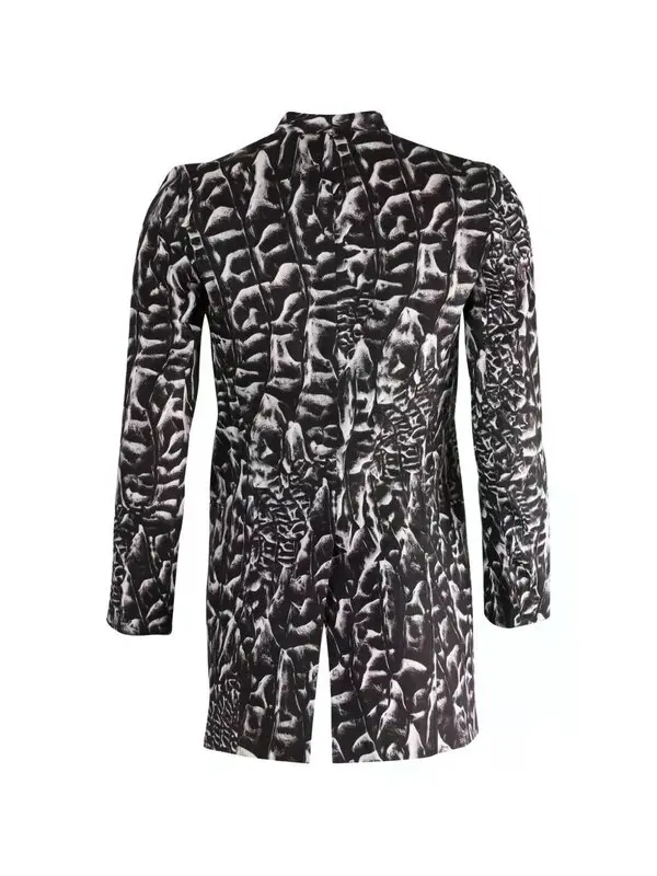 Helmut Lang Printed Linen Blazer