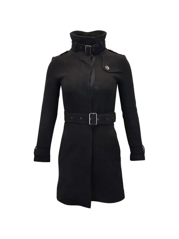 Burberry Belted Wool Coat