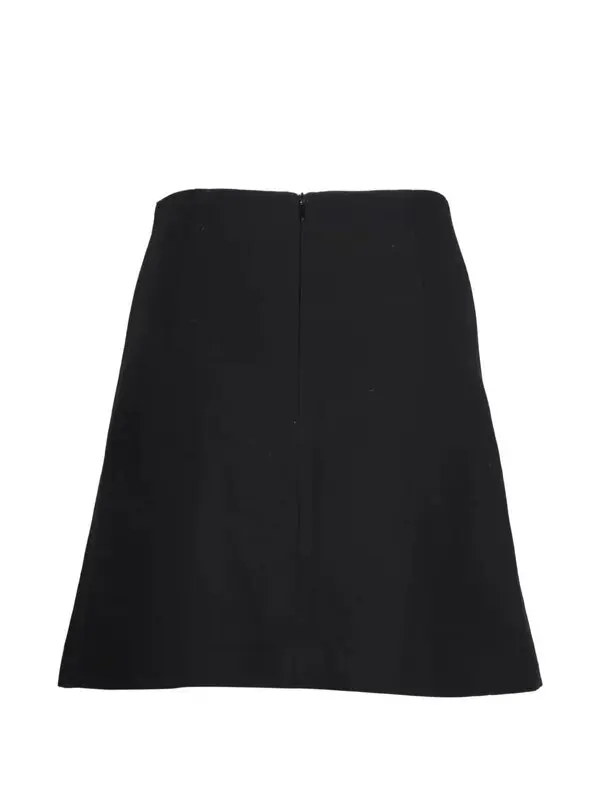 Sandro Button Mini Skirt