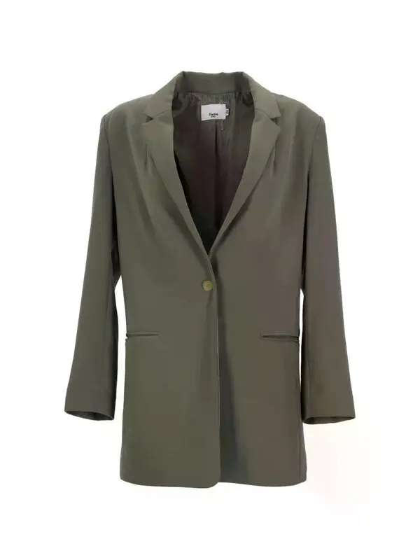 THE FRANKIE SHOP Single-breasted Blazer - Green