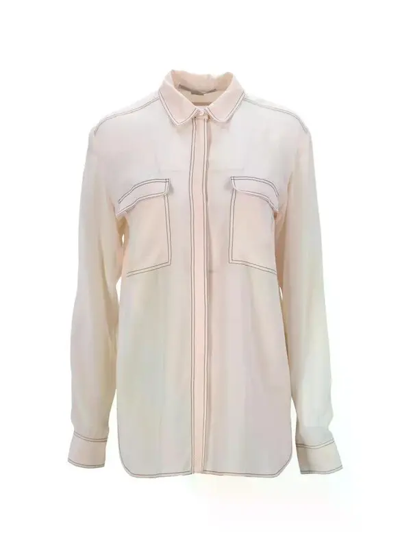 Stella McCartney Two-pocket Long-sleeve Shirt - Orange