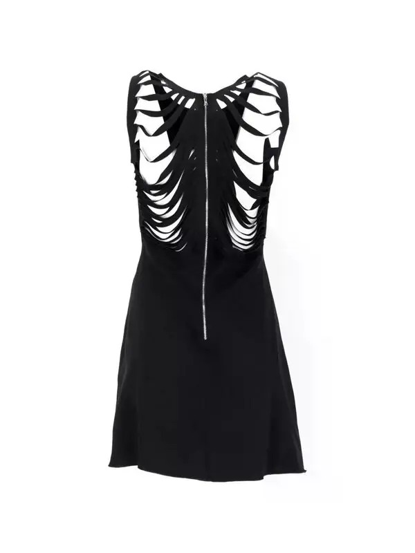 Sandro Cut-out Back Mini Dress