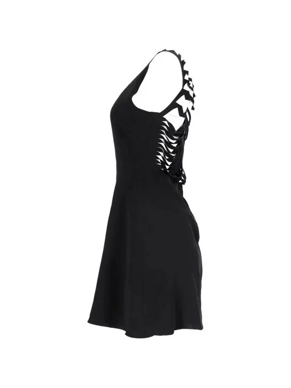 Sandro Cut-out Back Mini Dress