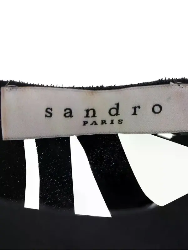 Sandro Cut-out Back Mini Dress