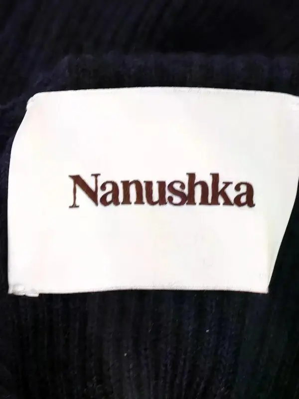 Nanushka Ribbed-knit Midi Dress