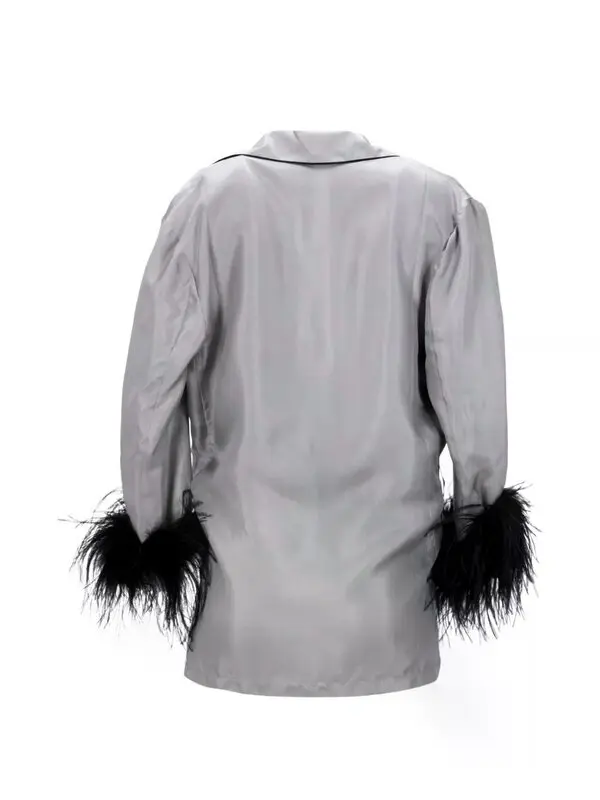Prada Feather-cuff Jacket