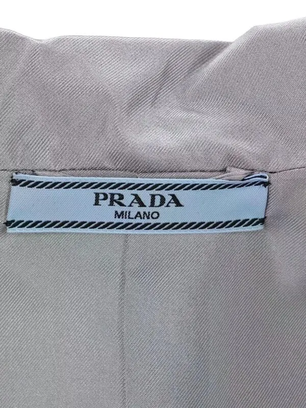 Prada Feather-cuff Jacket