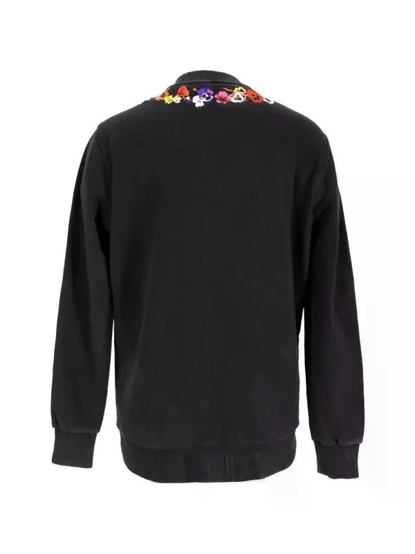 Givenchy Flower-embroidered Cotton Sweatshirt