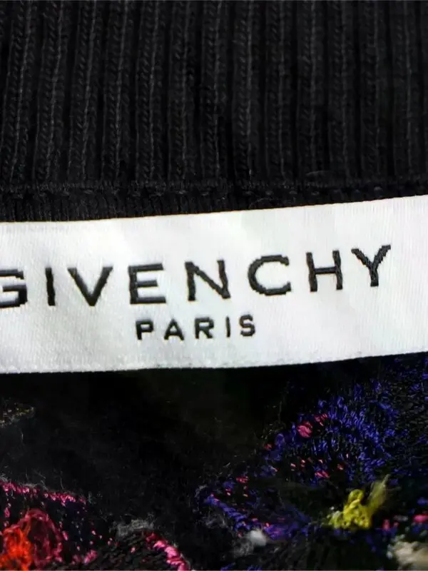 Givenchy Flower-embroidered Cotton Sweatshirt