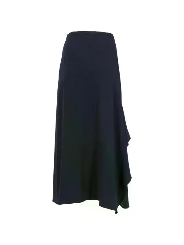 Max Mara Ruffled Maxi Skirt