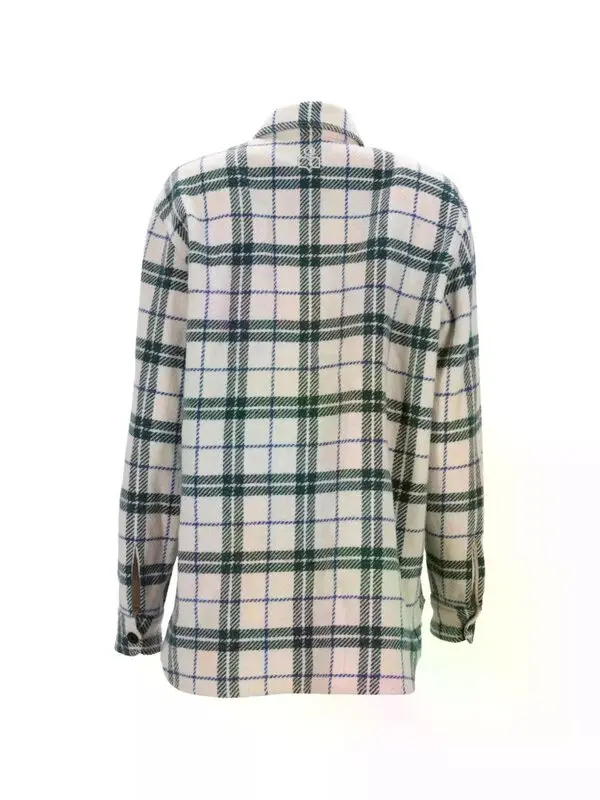 ISABEL MARANT VINTAGE Faxon Plaid Overshirt
