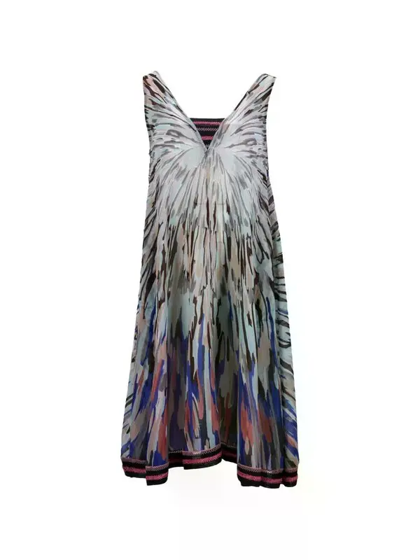 Missoni Mare Sleeveless Mini Dress - Blue