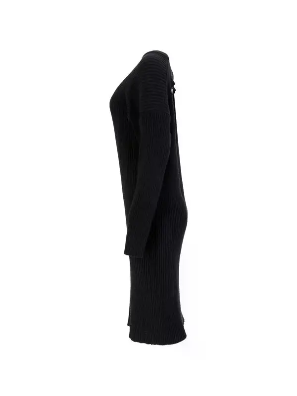 Bottega Veneta Cut-out Knit Midi Dress