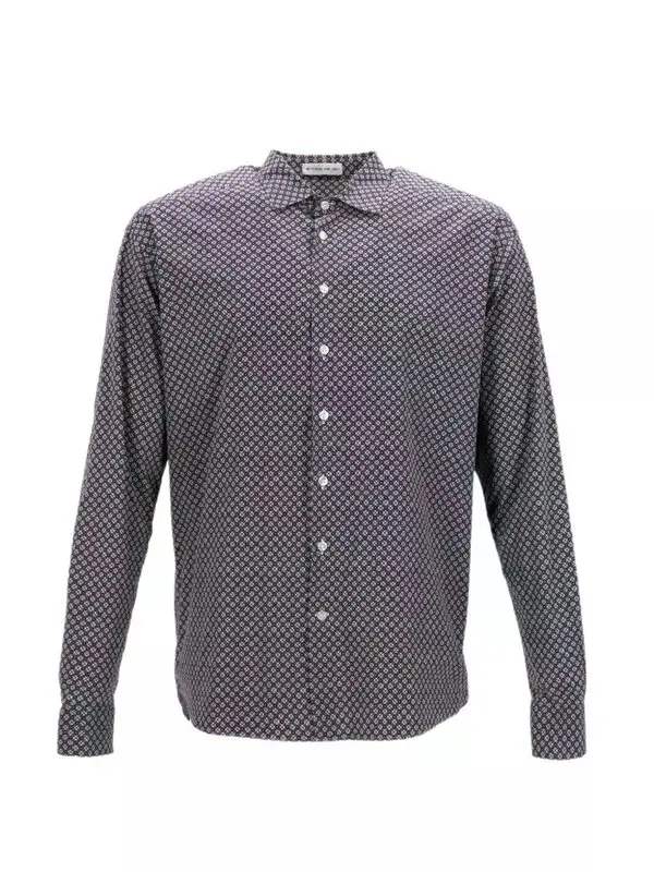 Etro Printed Cotton Shirt - Black