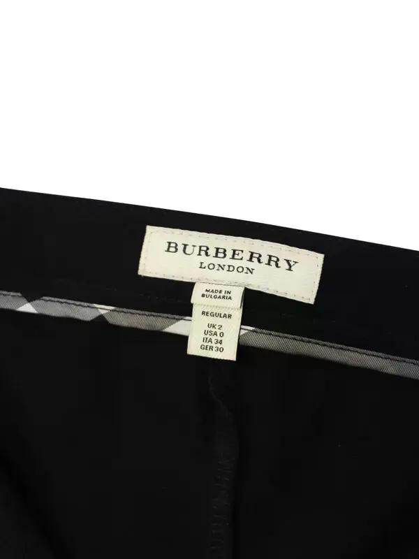 Burberry Leather-panel Leggings