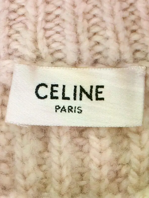 Celine Striped Crew-neck Wool Sweater
