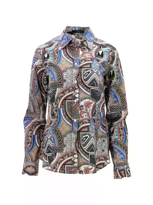 Etro Long-sleeve Shirt - Blue