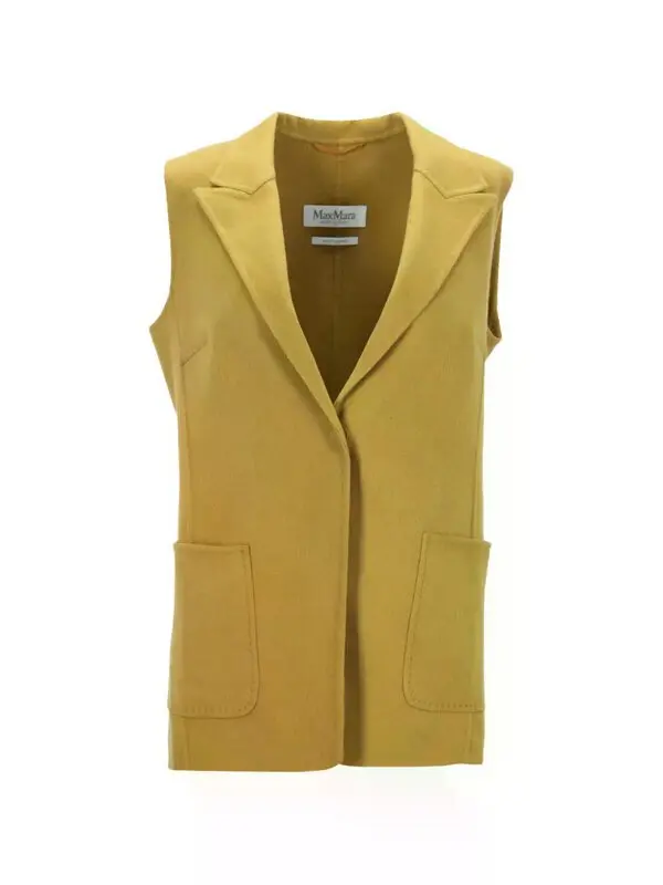 Max Mara Double-faced Wool Vest