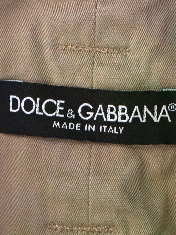 Dolce & Gabbana Double-belted Trousers