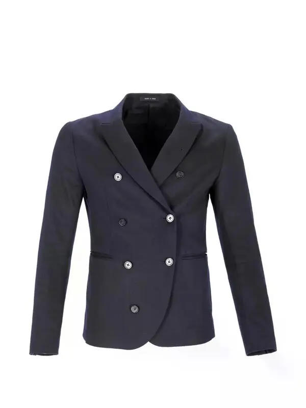 Emporio Armani Double-breasted Wool Jacket