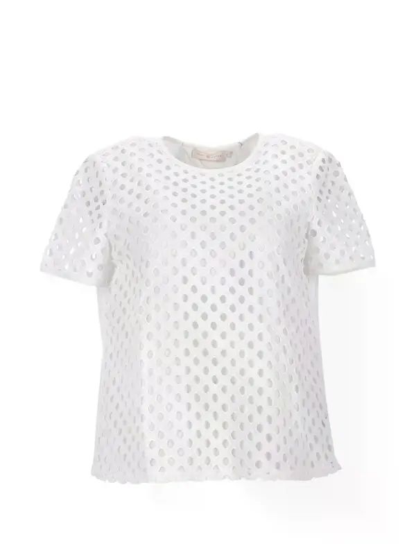 Tory Burch Crew-neck T-shirt - White