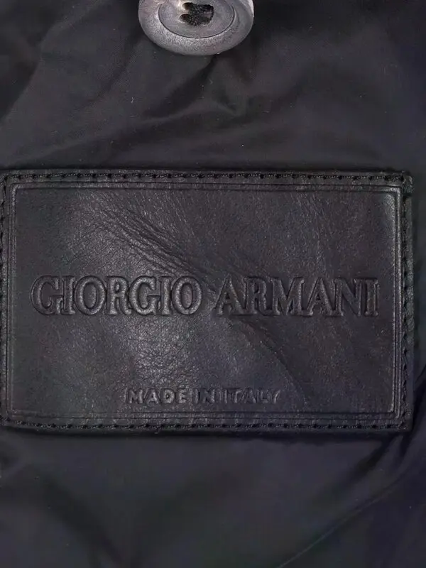 Giorgio Armani Mesh Back Peak Lapels Blazer