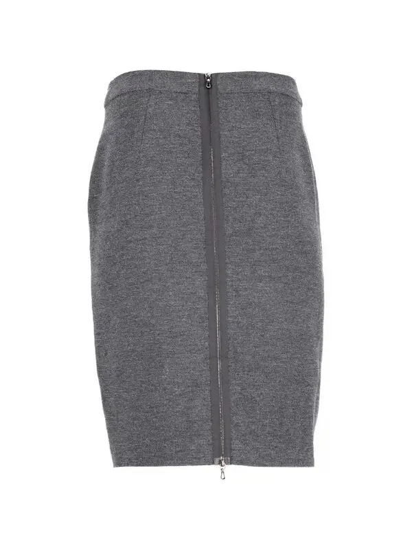 LANVIN Wool Pencil Midi Skirt