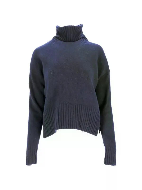 Prada Ribbed Turtleneck Sweater