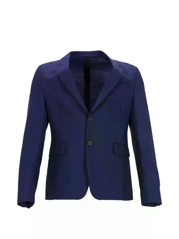Prada Buttoned Blazer - Blue