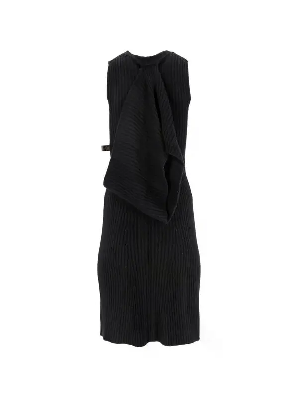 LOUIS VUITTON Sleeveless Knitted Midi Dress