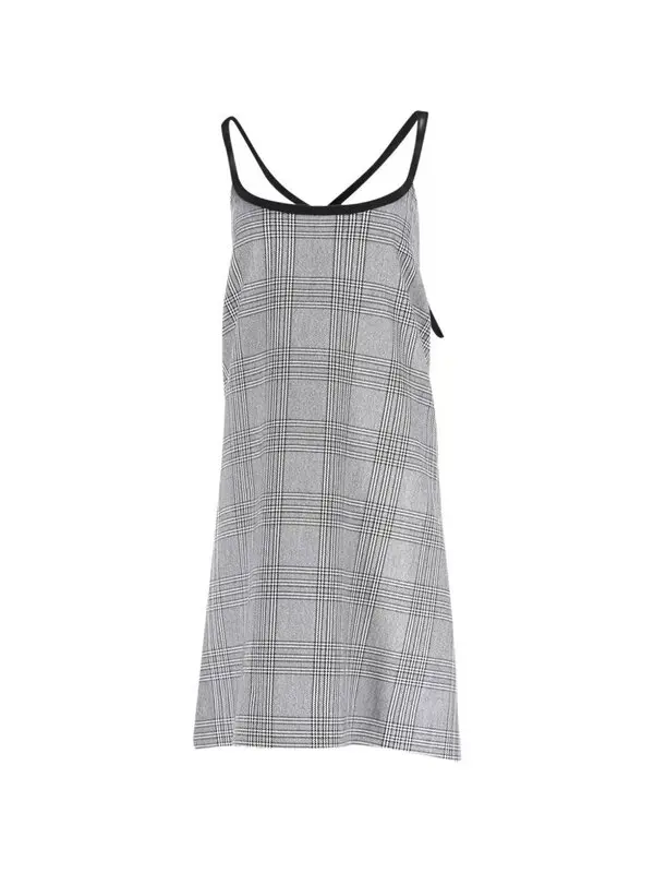 Maje Plaid Mini Dress