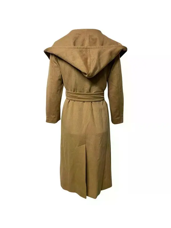 Max Mara Hooded Cashmere Coat