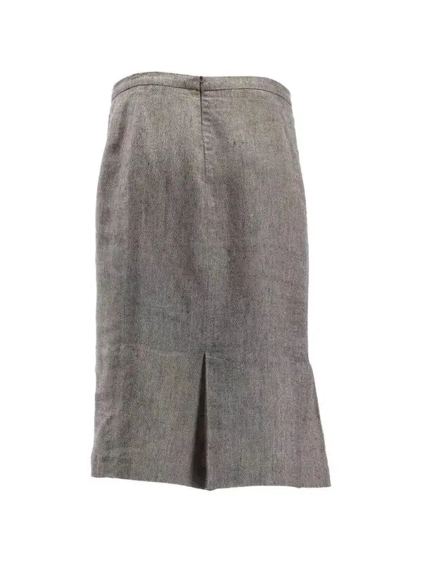 Max Mara Midi Linen Skirt