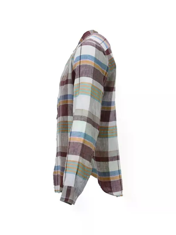 Missoni Plaid Buttoned Linen Shirt